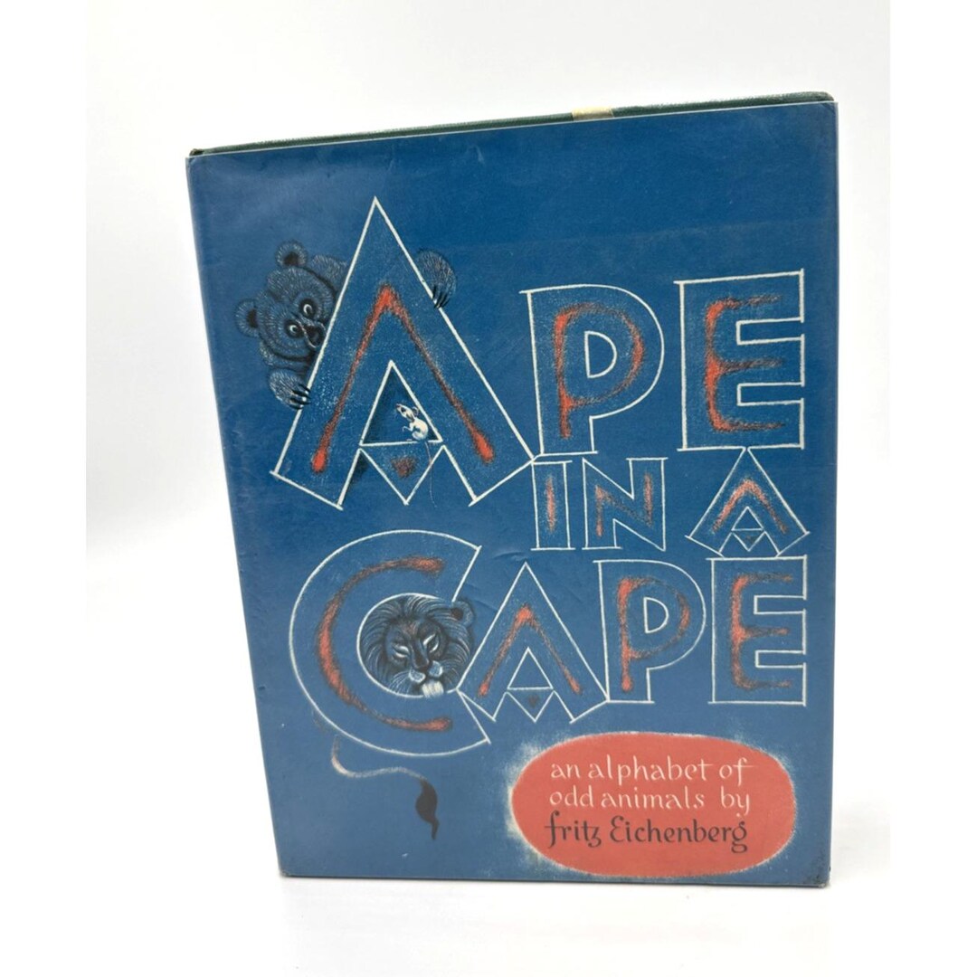Ape in a Cape: an Alphabet of Odd Animals, 1952 HC (ex-lib) - Etsy