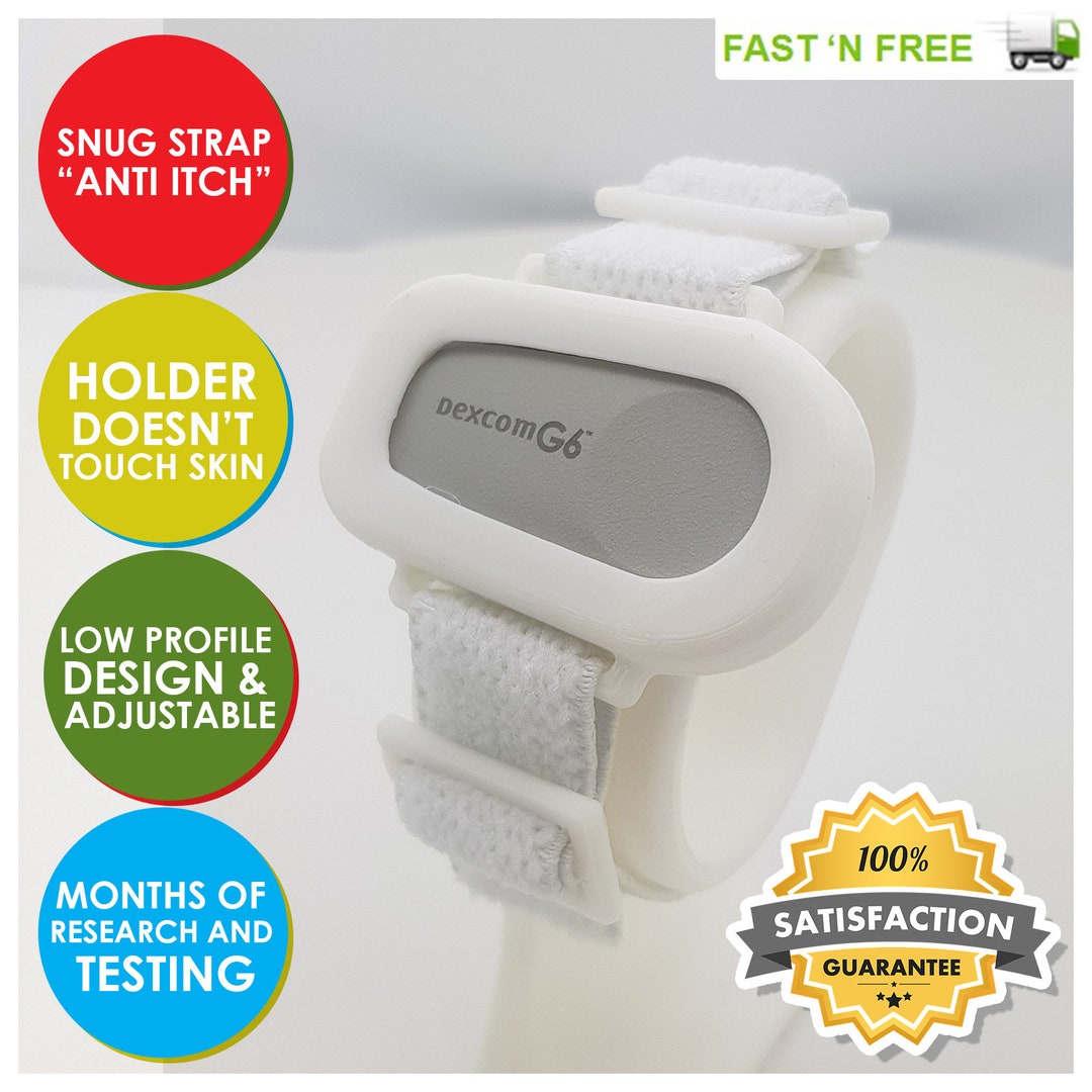 Dexcom G6 Sensor Armband Holder Guardian Protects Sensor White - Etsy