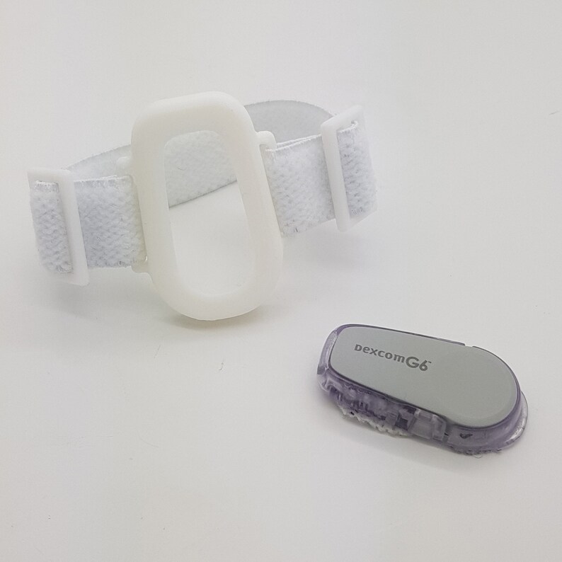Dexcom G6 Sensor Armband Holder Guardian Protects sensor White | Etsy