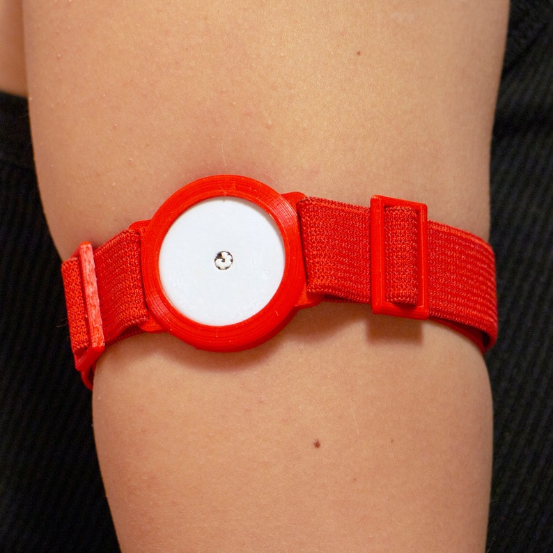 Freestyle Libre Sensor Armband Holder Guardian Protects Sensor Red - Etsy