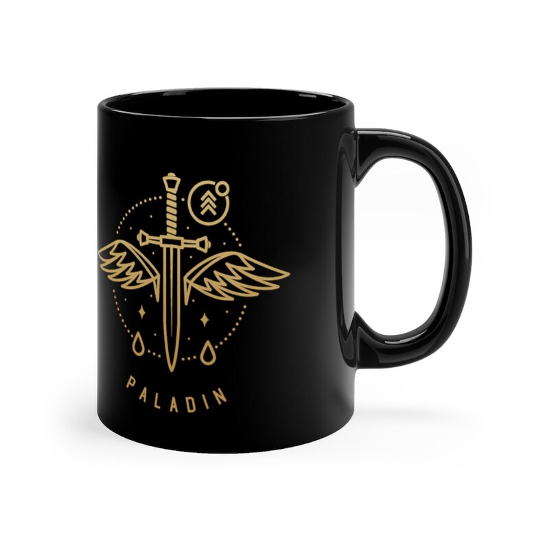 Paladin Class Mug Paladin Dnd Dnd Mug Dungeons and - Etsy