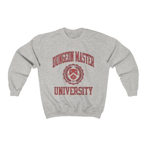 Dungeon Master University Dungeon Master Sweatshirt Dnd Shirt - Etsy