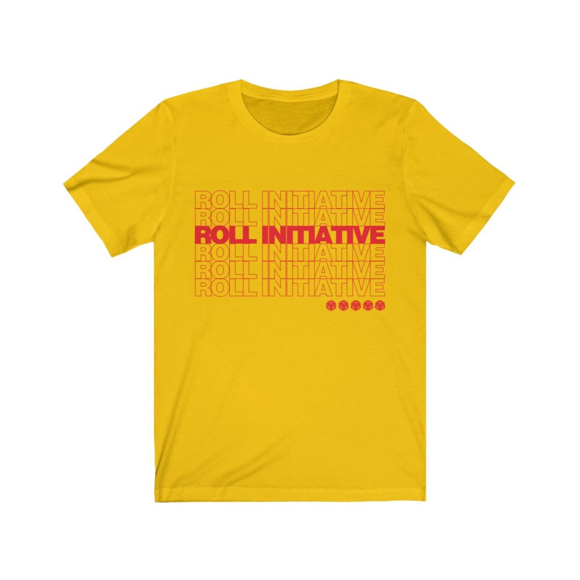 Roll Initiative Dungeons and Dragons Shirt D and D Shirt - Etsy