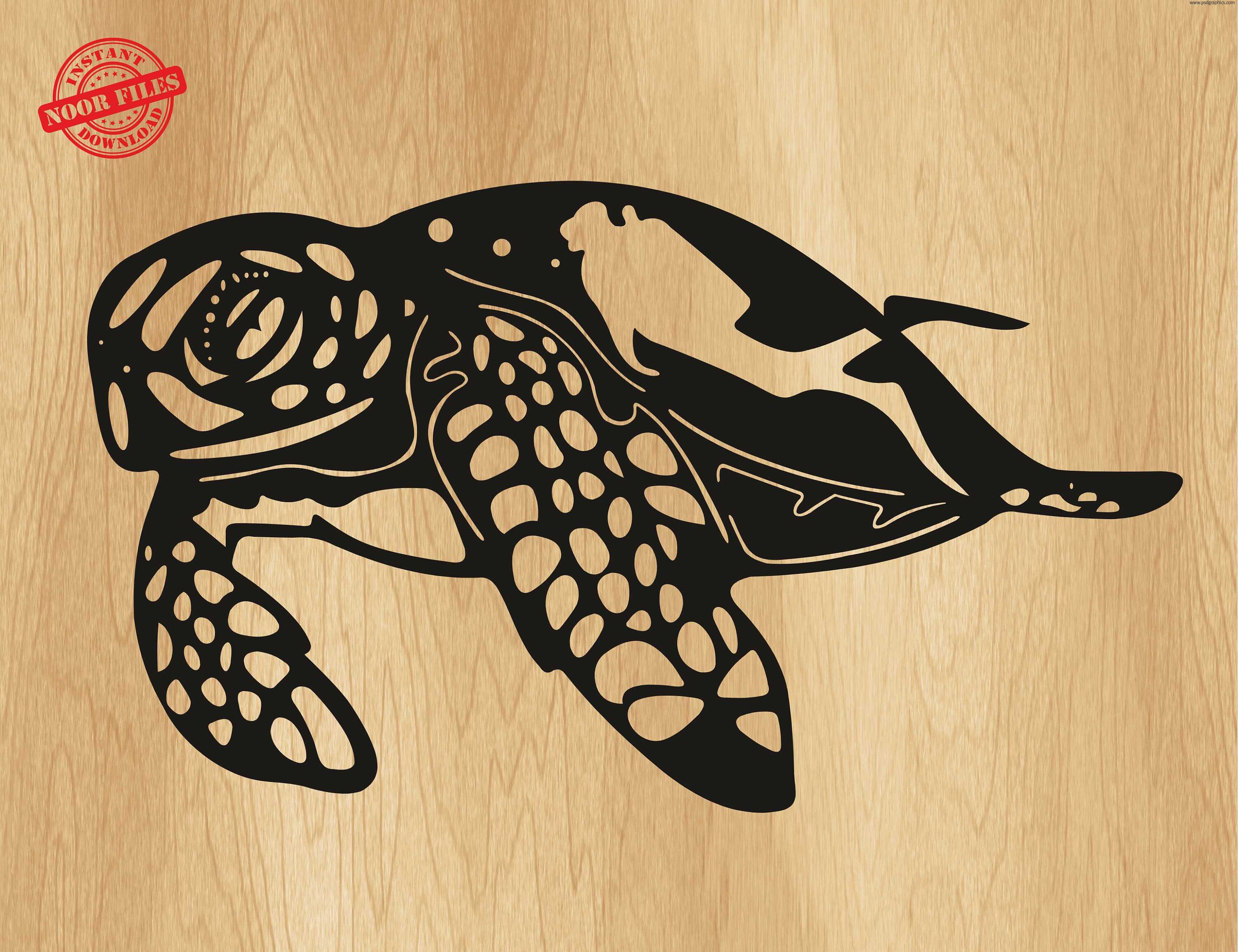 Sea Turtle Laser Cut File,sea Turtle Svg Home Wall Decor,sea Turtle ...