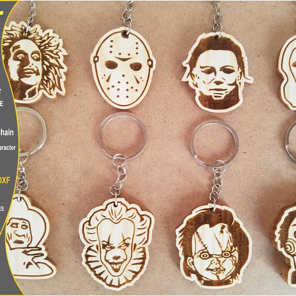 Horror Movie Character Miniatures - Etsy