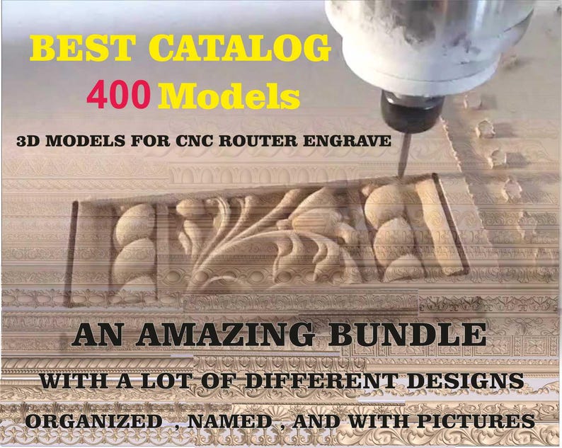 3D Models for CNC Router Engraver,3d Stl Models Cnc, CNC 3D Files ...