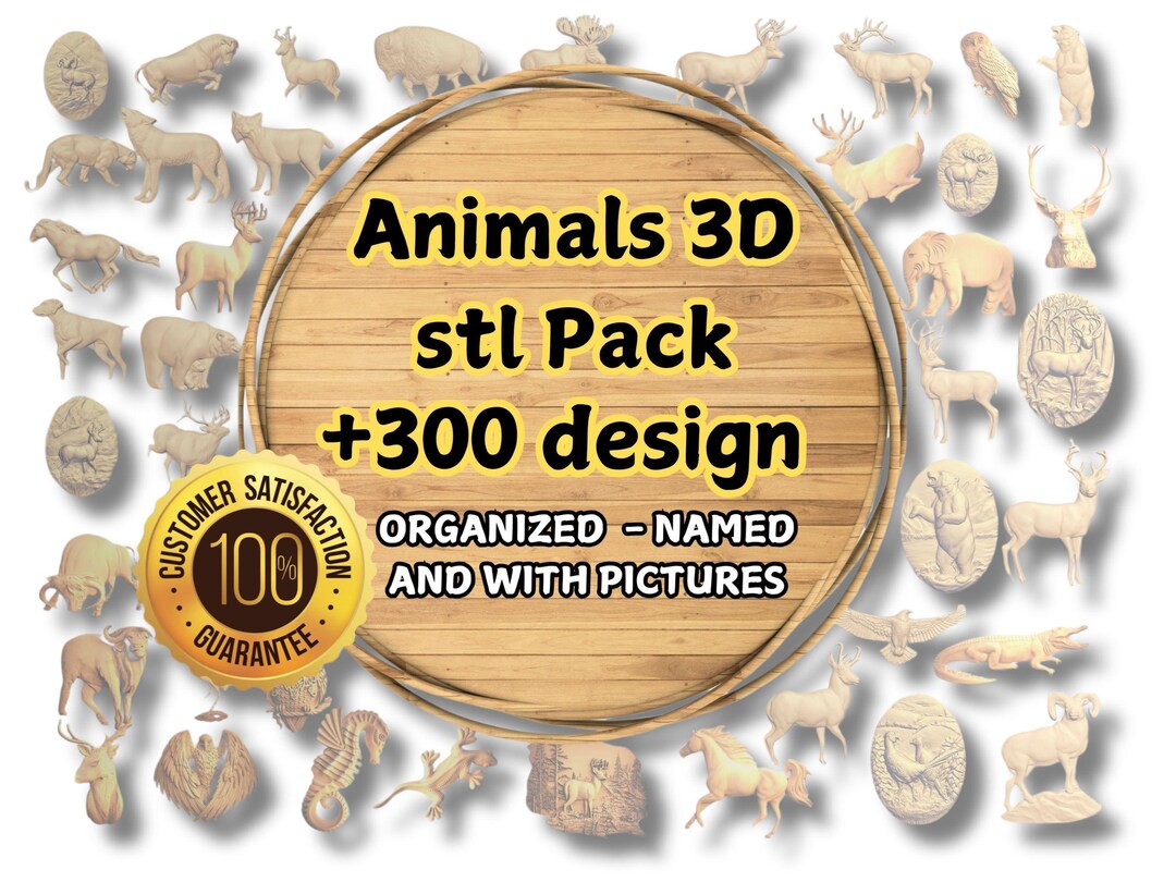 Animals 3D STL Files,3d Models for CNC Router Engraver,3d Bear Panels ...