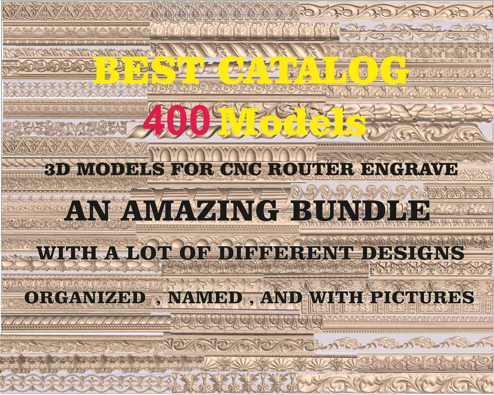 3D Models for CNC Router Engraver,3d Stl Models Cnc, CNC 3D Files ...