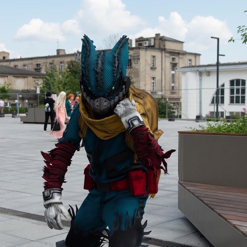 My Hero Academia Deku Mask - Etsy