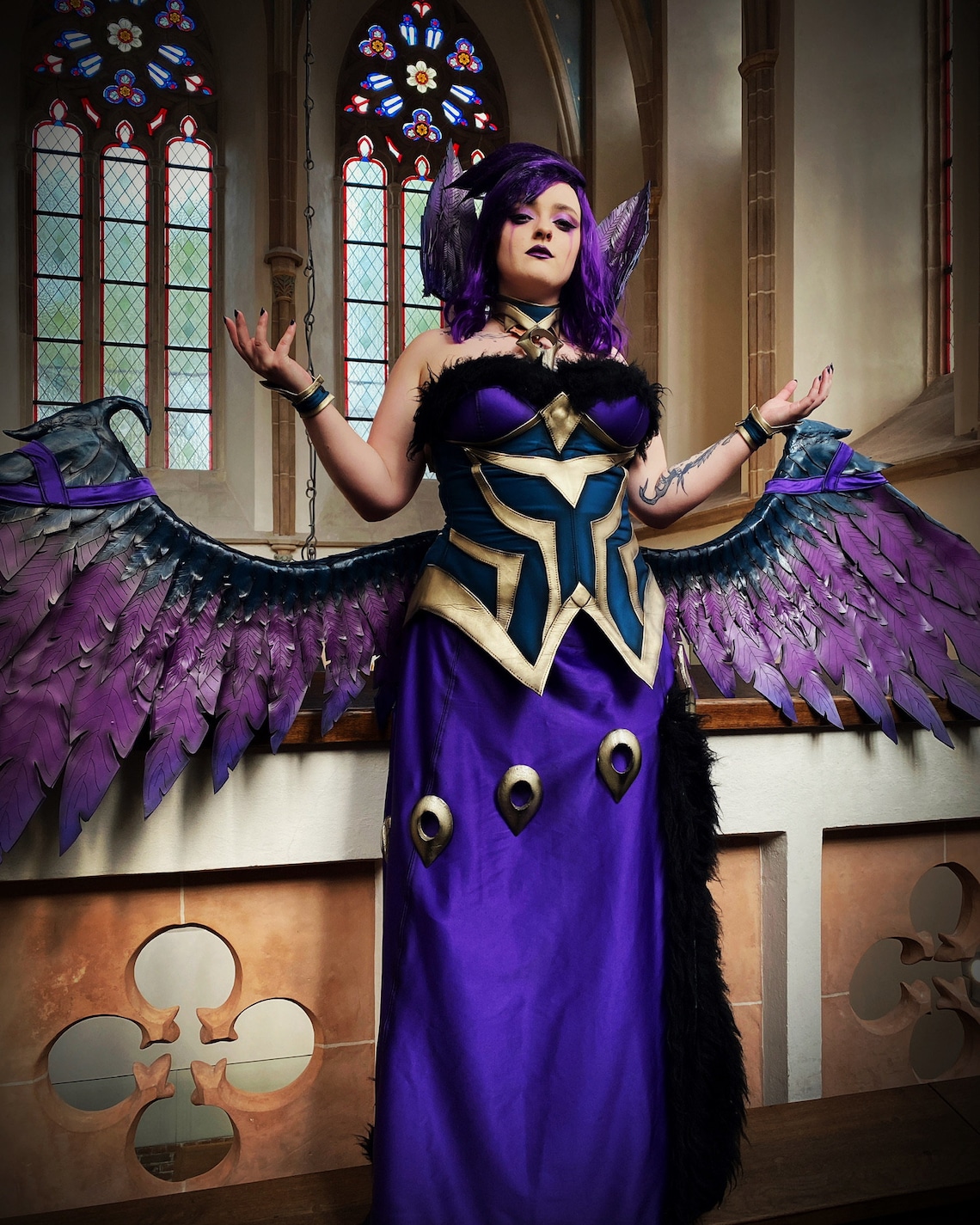Morgana From League of Legends Inspired Cosplay Costume (please Read a ...