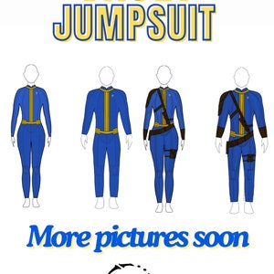 Vault Jumpsuit From Fallout Inspired Cosplay Costume (please Read ...
