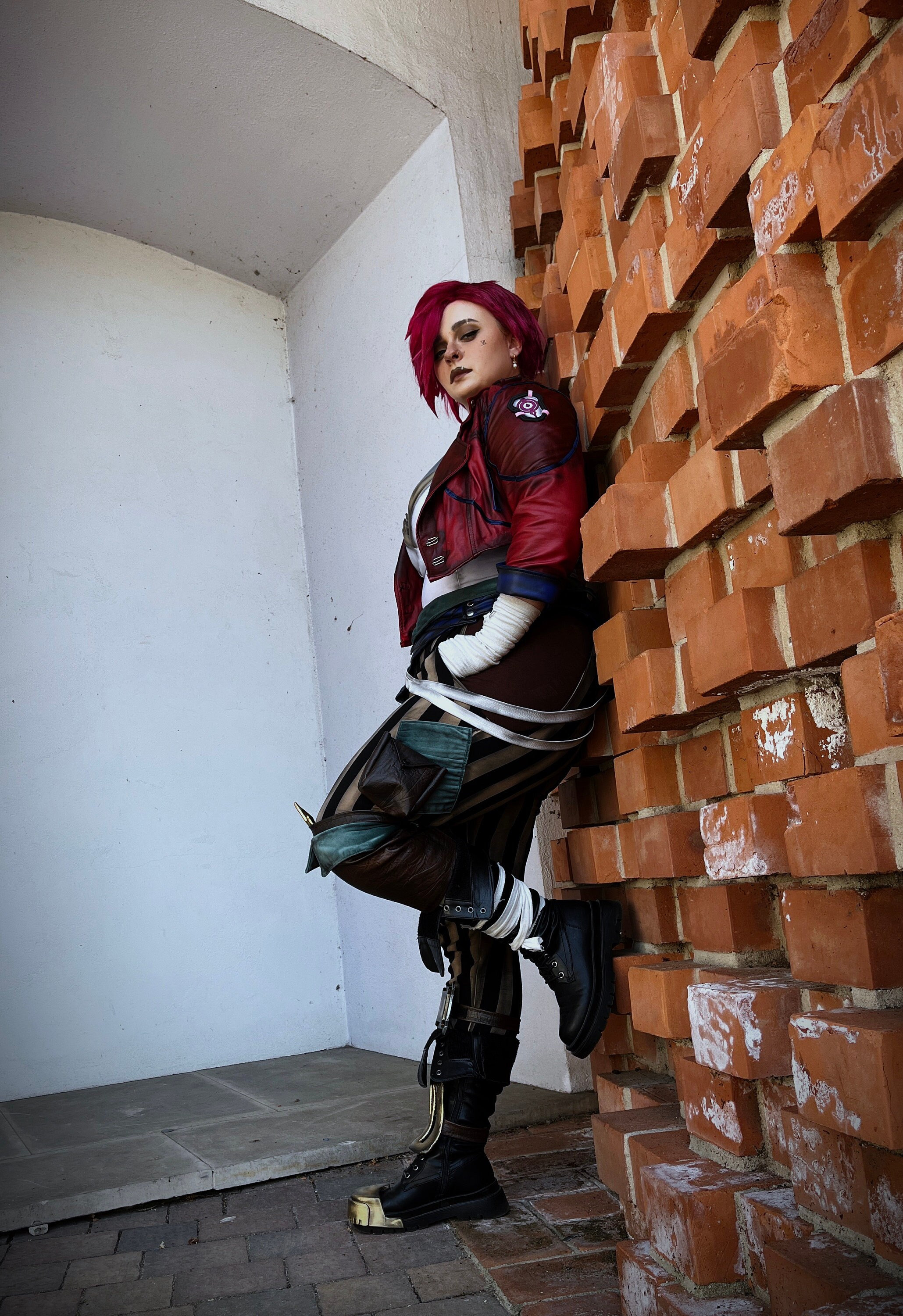 Vi From League of Legends / Arcane Inspired Cosplay Costume ( Please ...