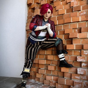 Vi From League of Legends / Arcane Inspired Cosplay Costume (please ...