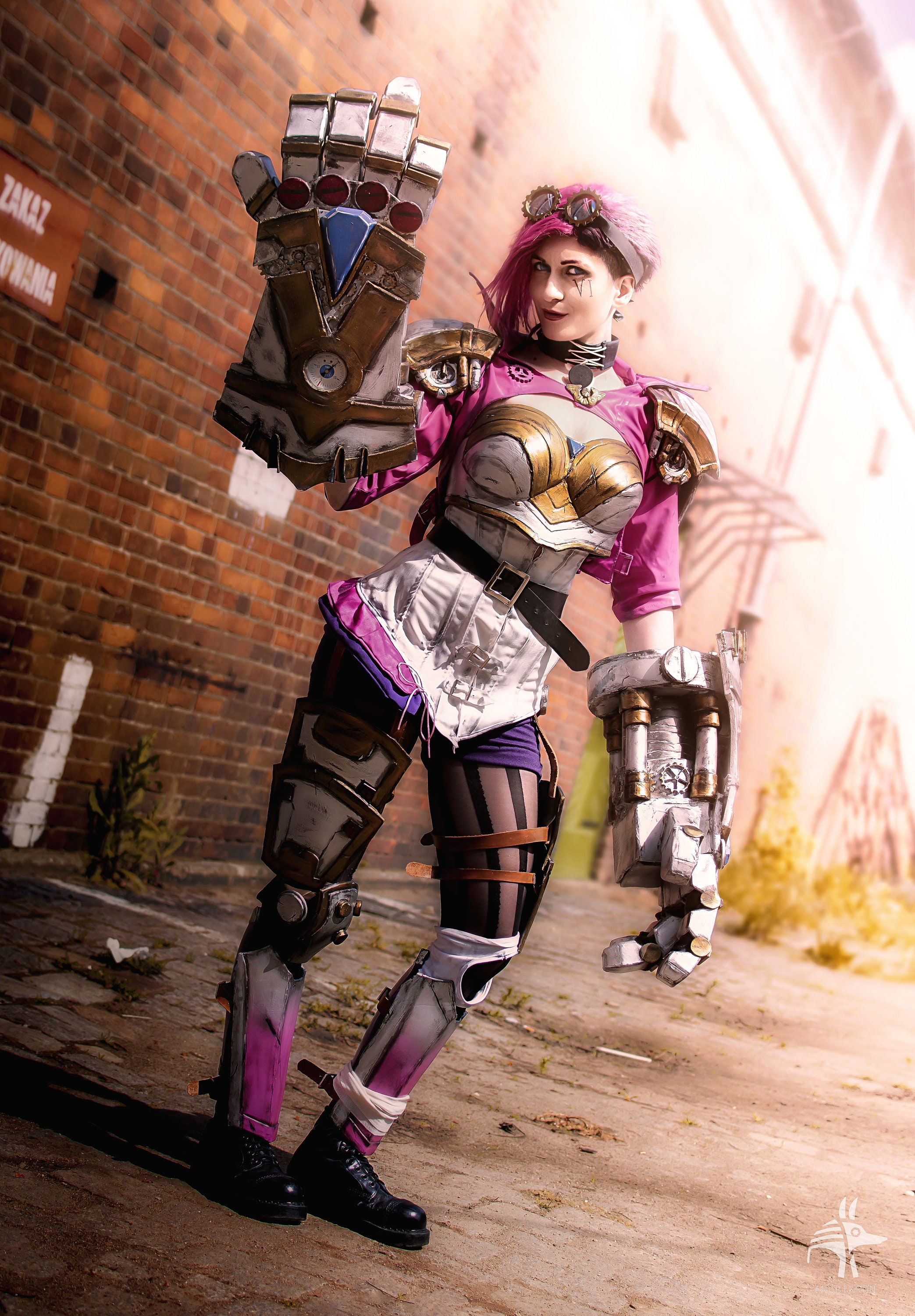 Vi From League of Legends Inspired Cosplay Costume please Read a ...