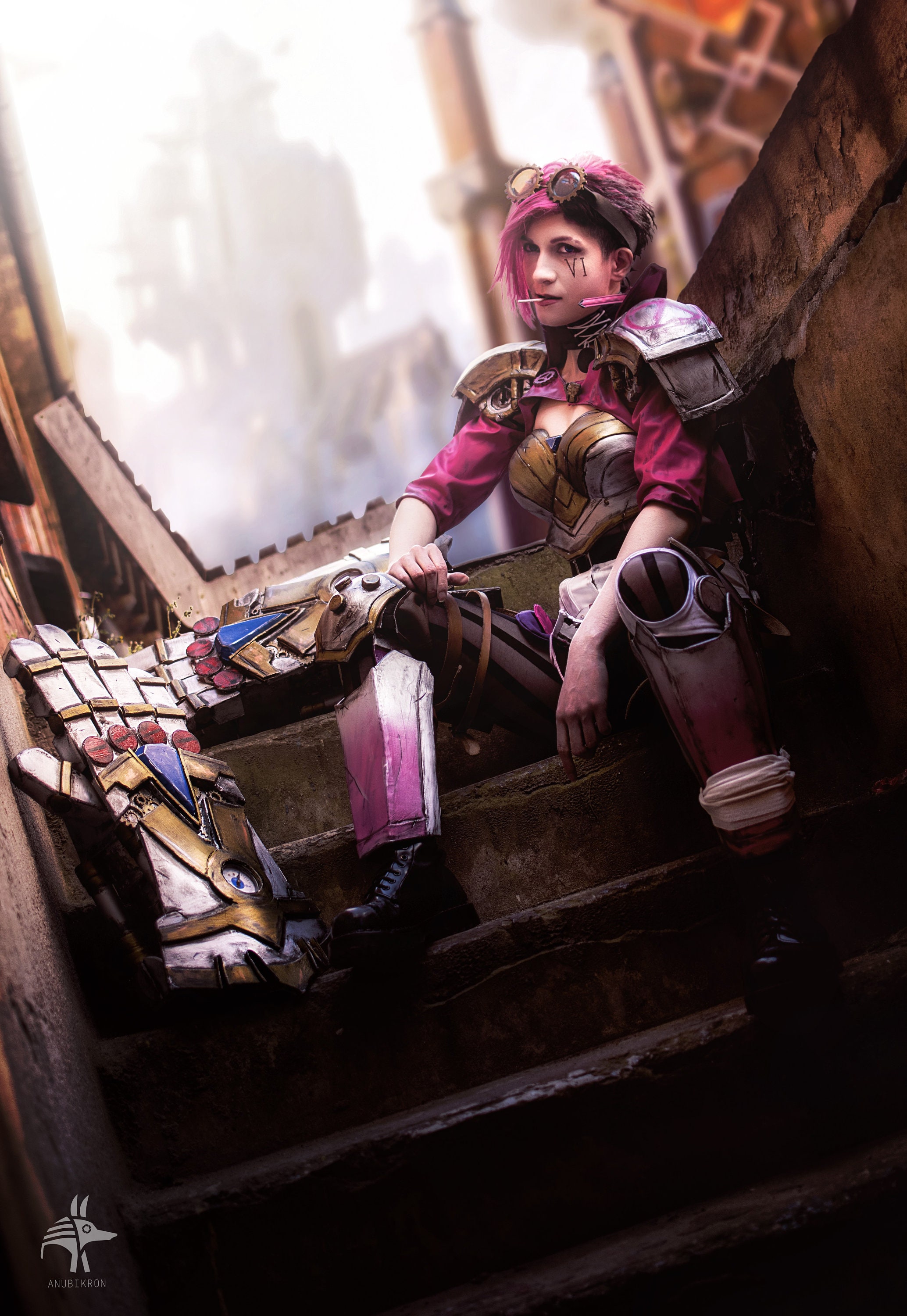 Vi From League of Legends Inspired Cosplay Costume please Read a ...