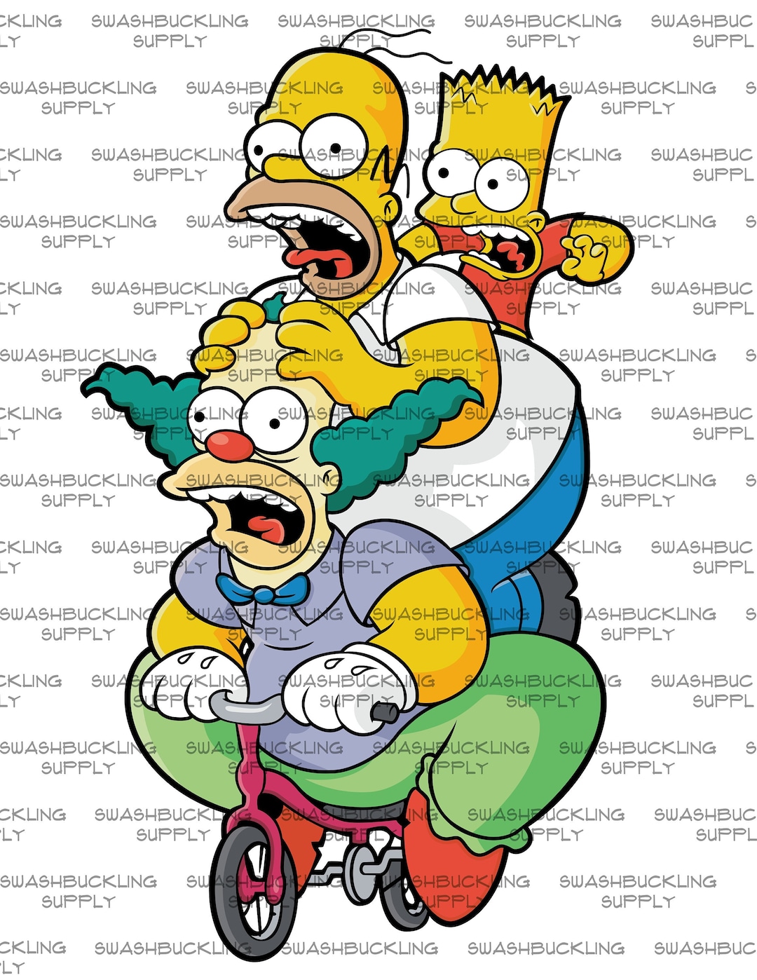 Simpsons Clown Bike - Etsy