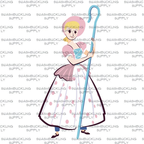 Bo Peep Svg - Etsy