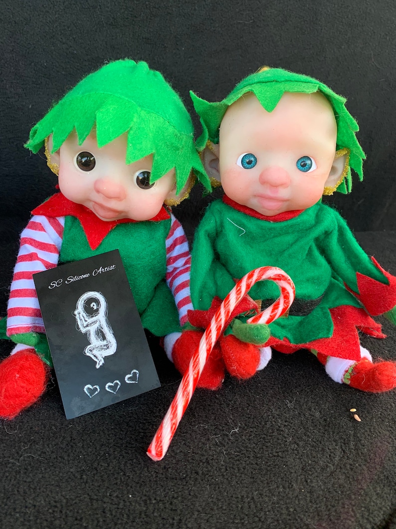 Silicone Baby Elf Doll Blue Eyes - Etsy