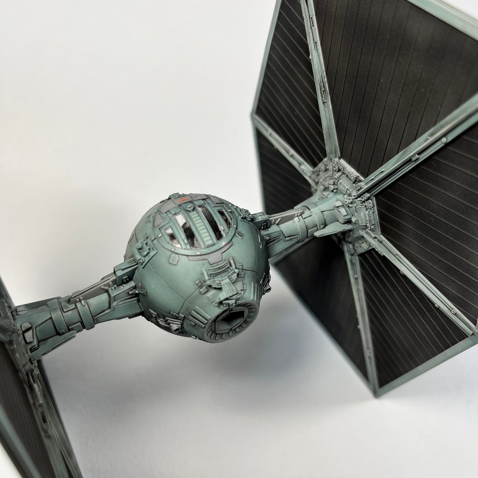 Bandai Imperial Tie Fighter 1/72 Scale | Built Star Wars Model Kit - Etsy