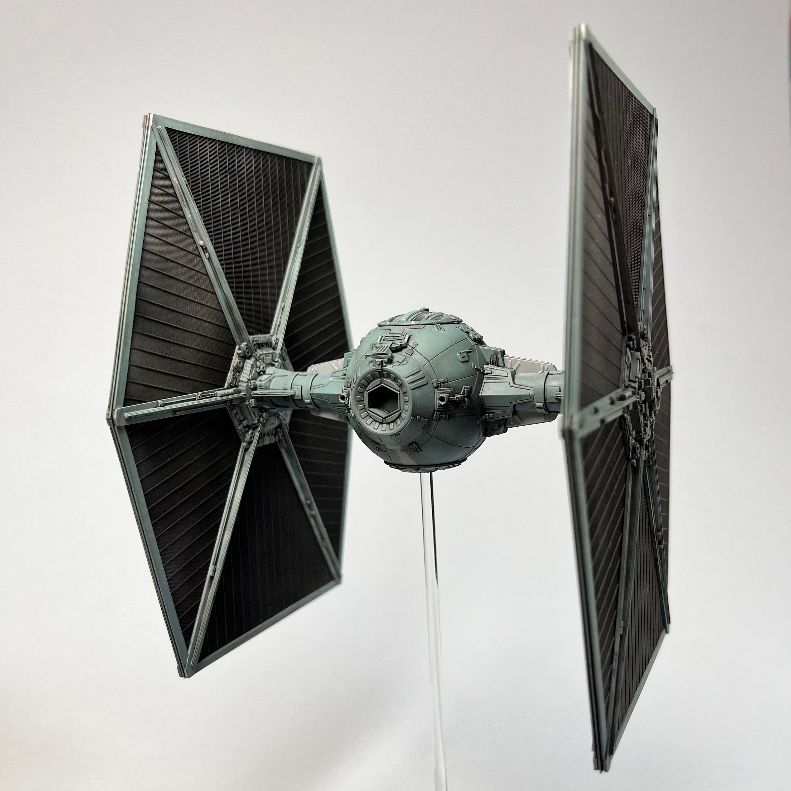 Bandai Imperial Tie Fighter 1/72 Scale | Built Star Wars Model Kit - Etsy