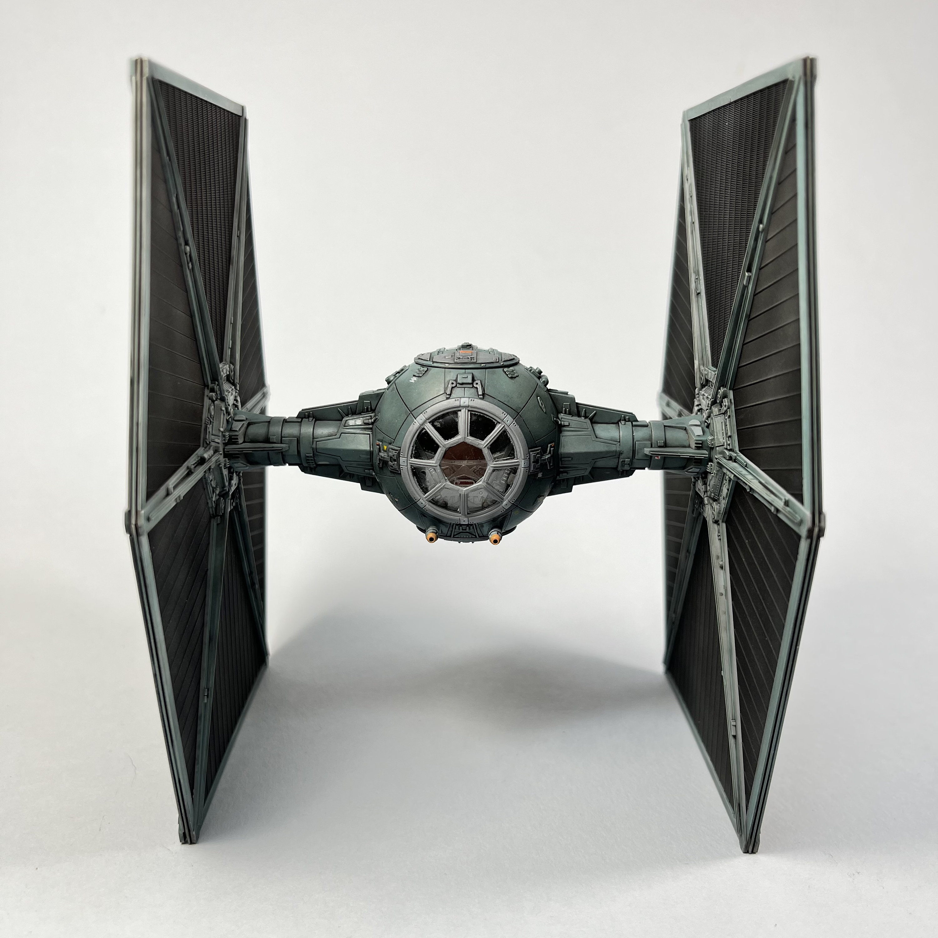 Bandai Imperial Tie Fighter 1/72 Scale Star Wars Plastic Kit Built ...
