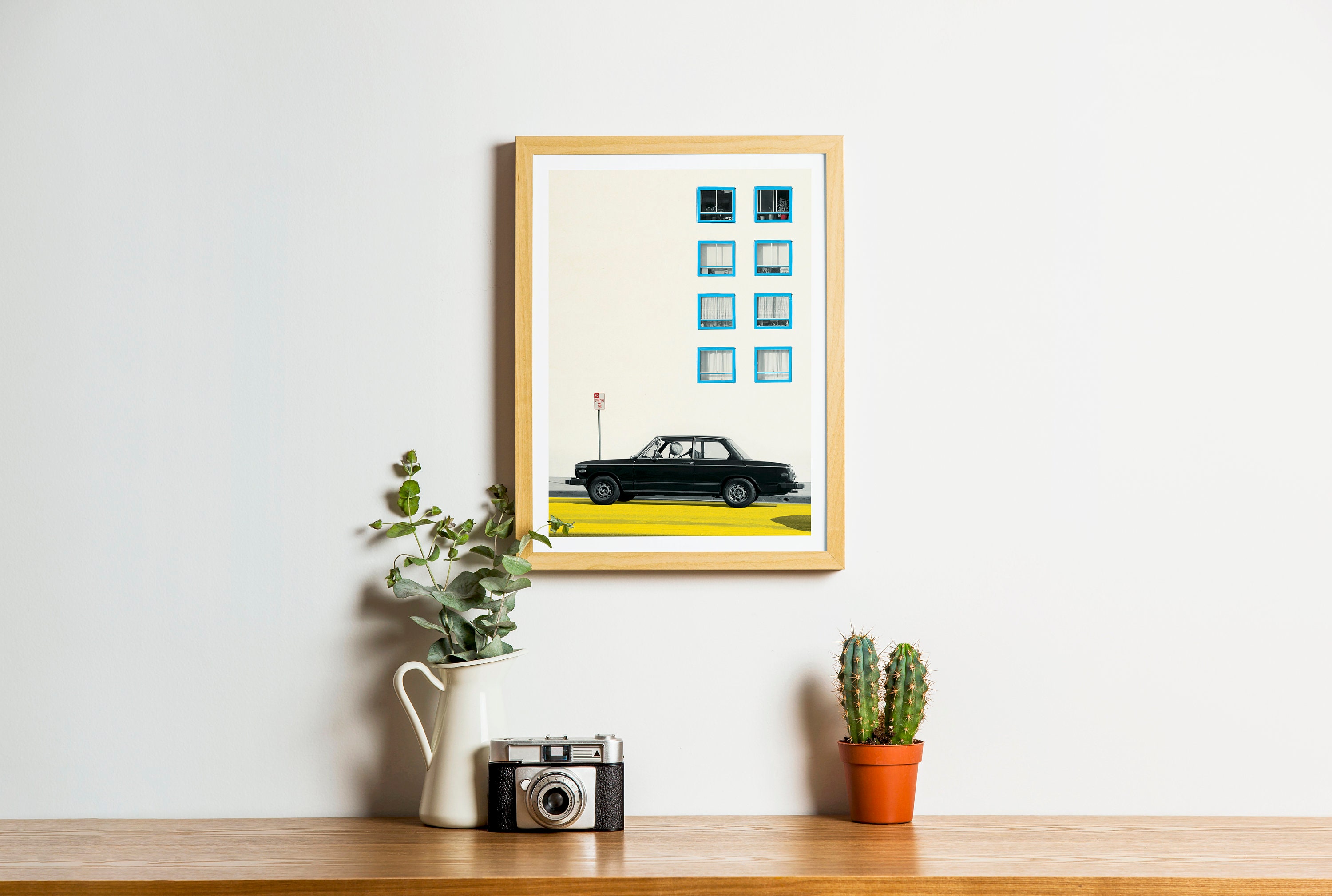 Digital Prints Poster Design Art A4 Print Windows Window Car Collage ...