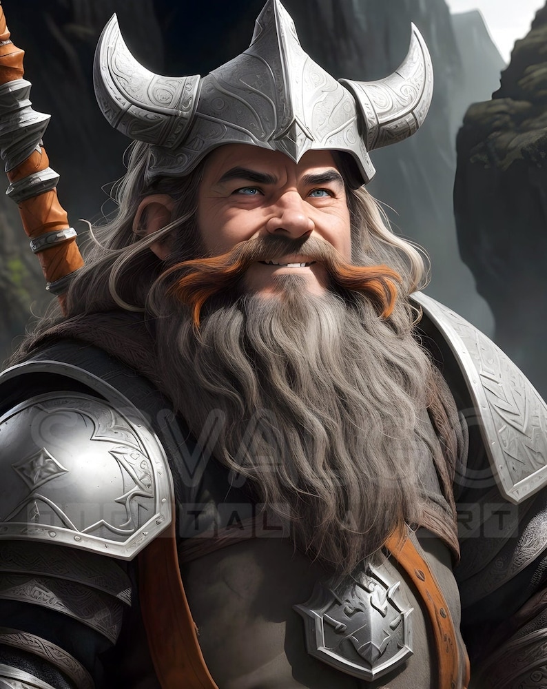 Dwarf, Warrior, Fighter, Dark Fantasy Art, Digital Painting, Ai Art ...