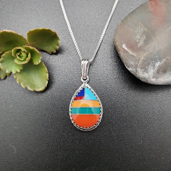Inlay Pendant - Etsy