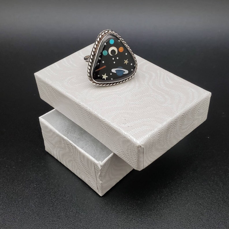 Inlay Ring 472 Lovely Micro Inlay Southwest Ring Size - Etsy