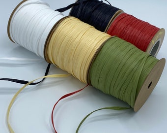 Raffia Ribbon - Etsy