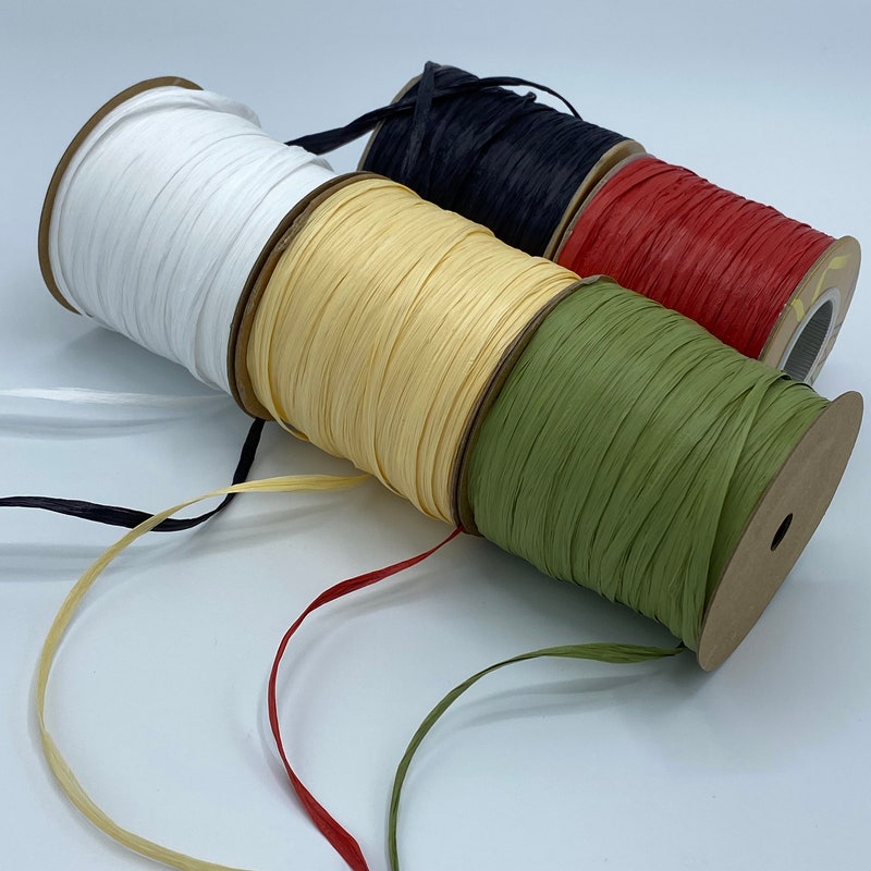 Raffia Ribbon - Etsy