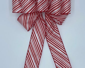 Peppermint Bow | Etsy