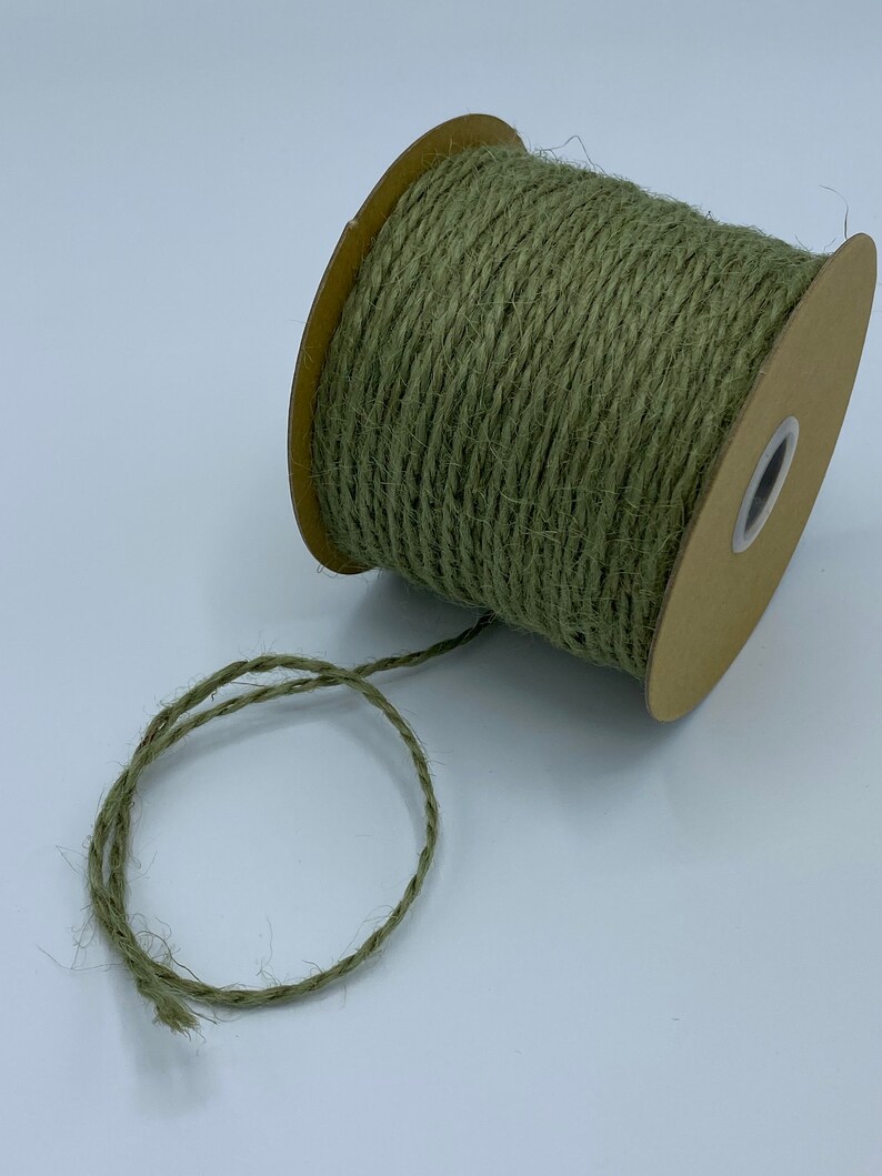Jute Twine Rope Jute Spool 100 Yards - Etsy