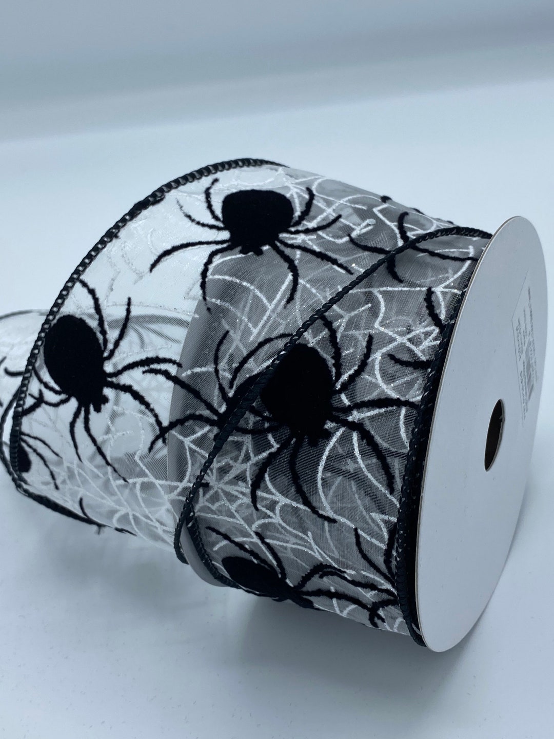 Esmerelda, Halloween Ribbon, Spider Ribbon, Wired, 2.5” - Etsy
