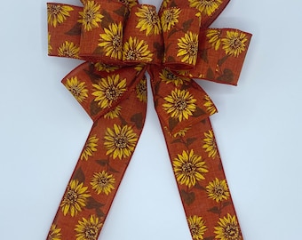 Rust Sunflower | Etsy