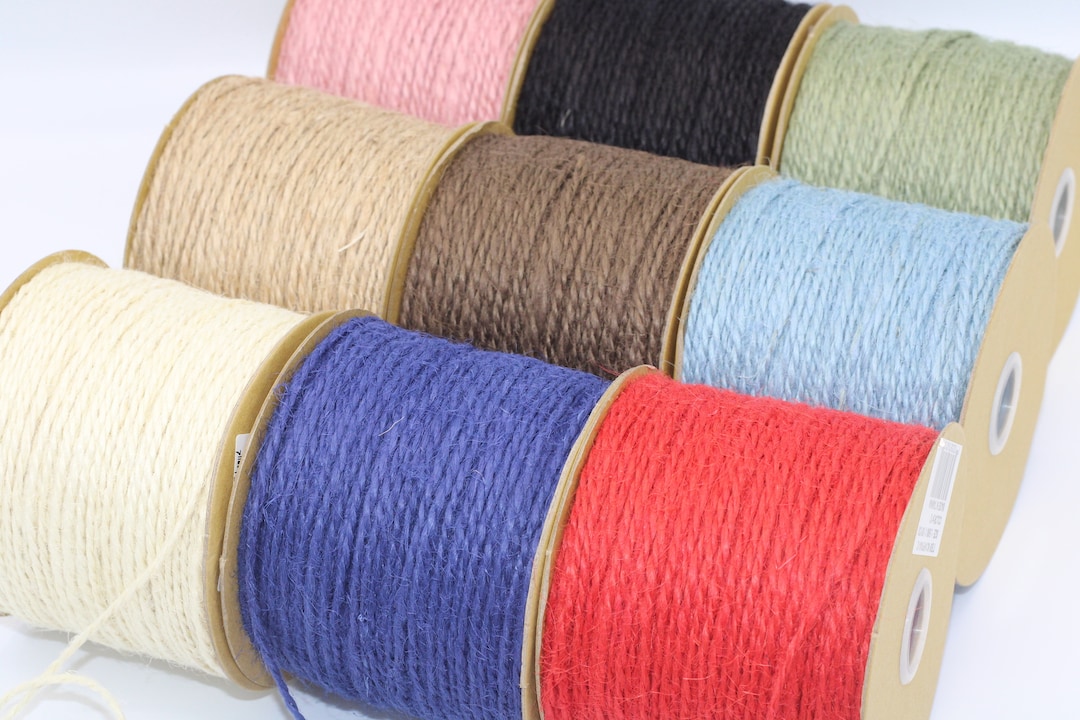 Jute Twine Rope, Jute Spool, 100 Yards - Etsy