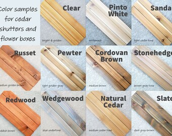 Cedar Wood Sample - Etsy