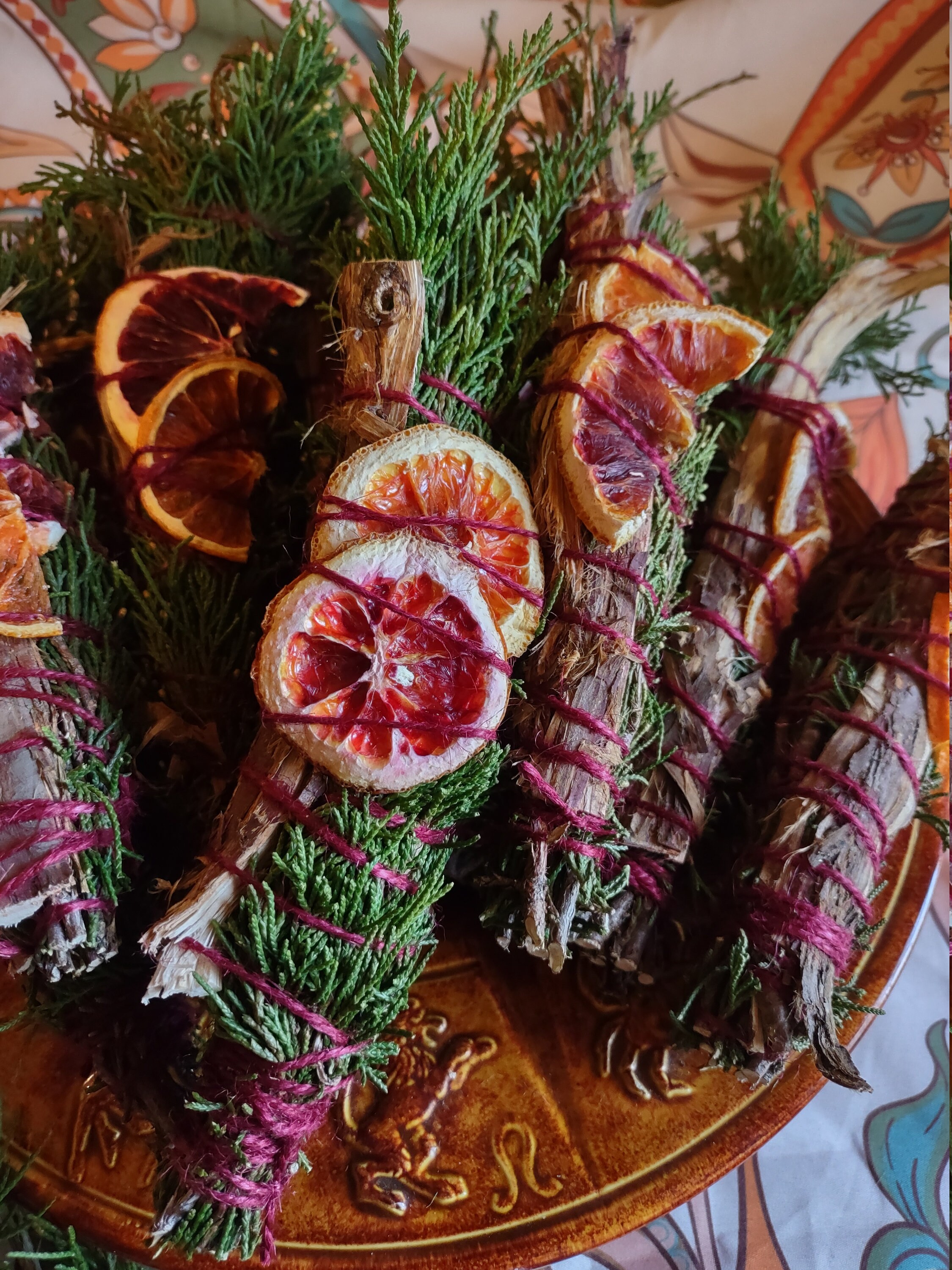 Juniper & Red Cedar Smoke Cleansing Wand: Appalachian Herbal Wand - Etsy
