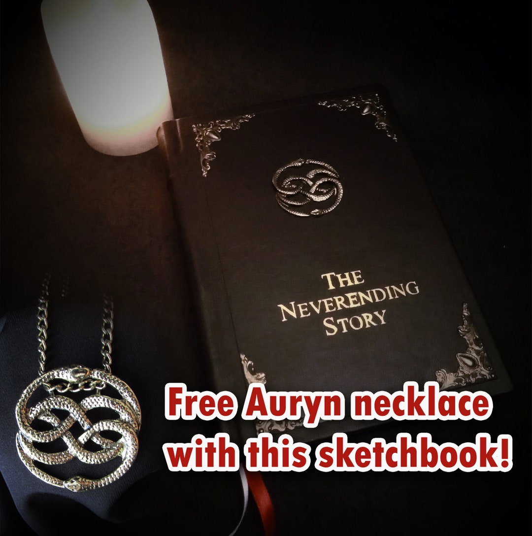 The Neverending Story Sketchbook Notebook Medieval - Etsy