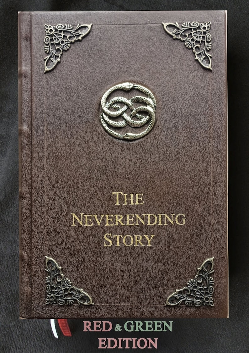 Leather Bound Neverending Story the Neverending Story - Etsy