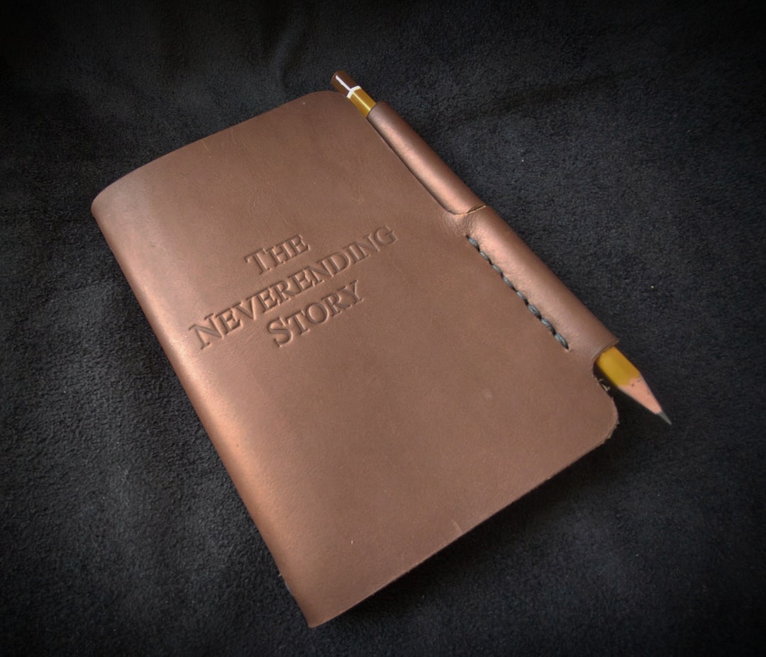 The Neverending Story ,notebook-cosplay, Leather Medieval Scetchbook ...