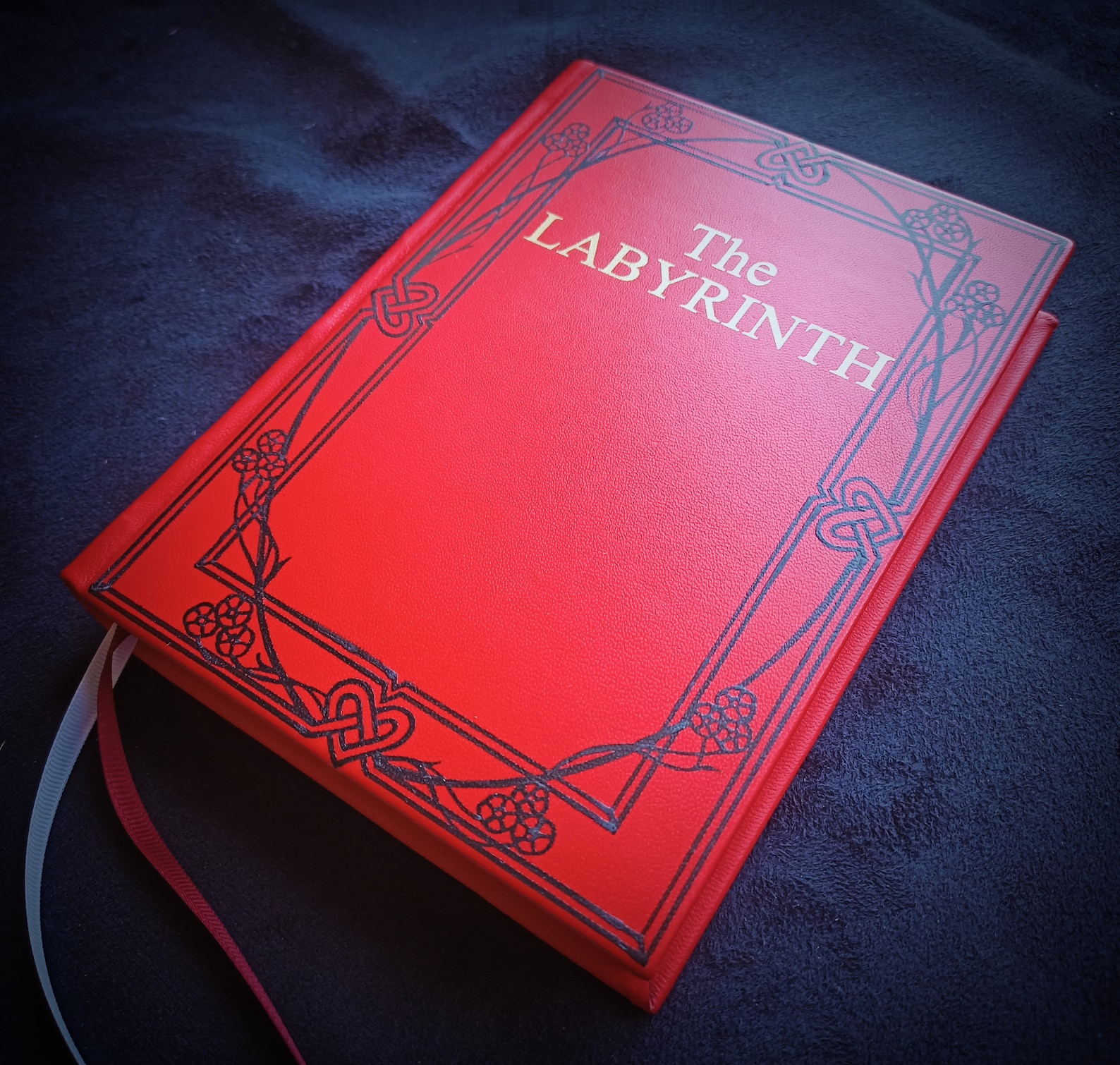 The Labyrinth Book, Leather Bound, Sarah's Book-cosplay, Ren Faire, the ...