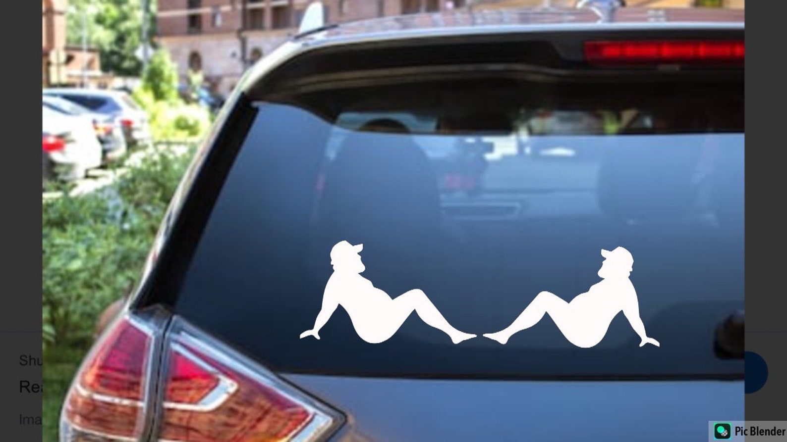 Sexy Decal Mudflap Trucker Stripper Girl Funny Vinyl Window Etsy