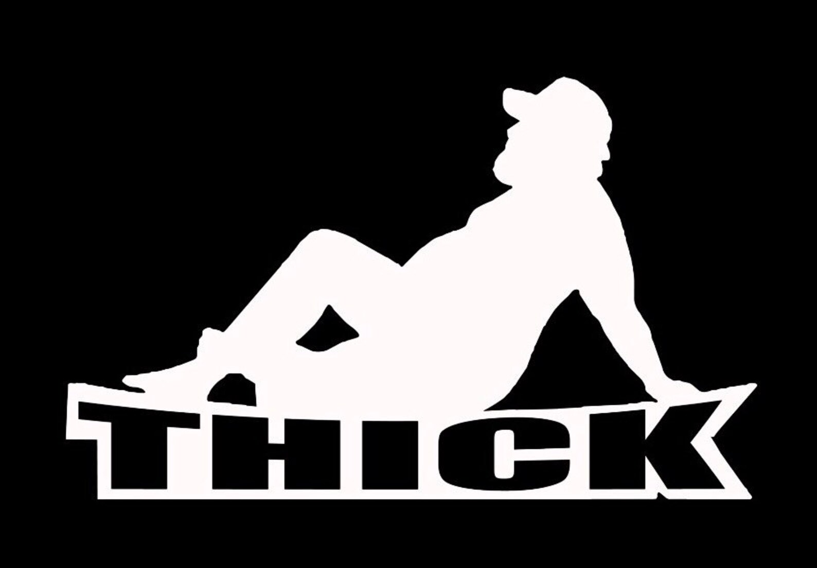 Sexy Decal Mudflap Trucker Stripper Guy Funny Vinyl Window Etsy
