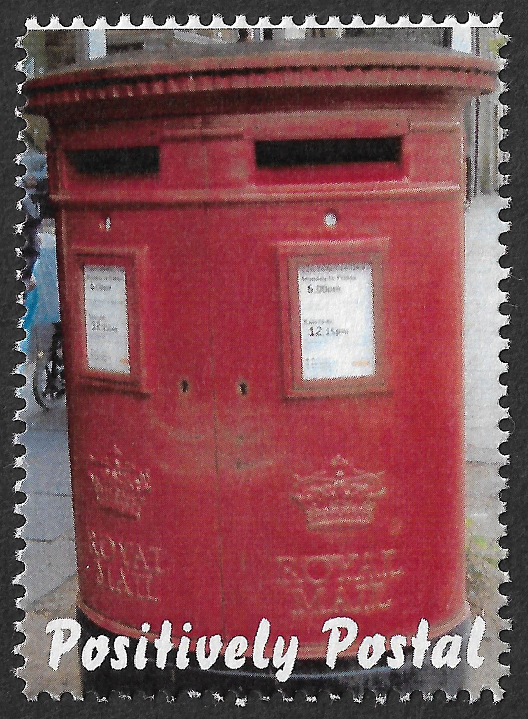 2014 Positively Postal Double Postbox With Two Apertures Artistamp ...