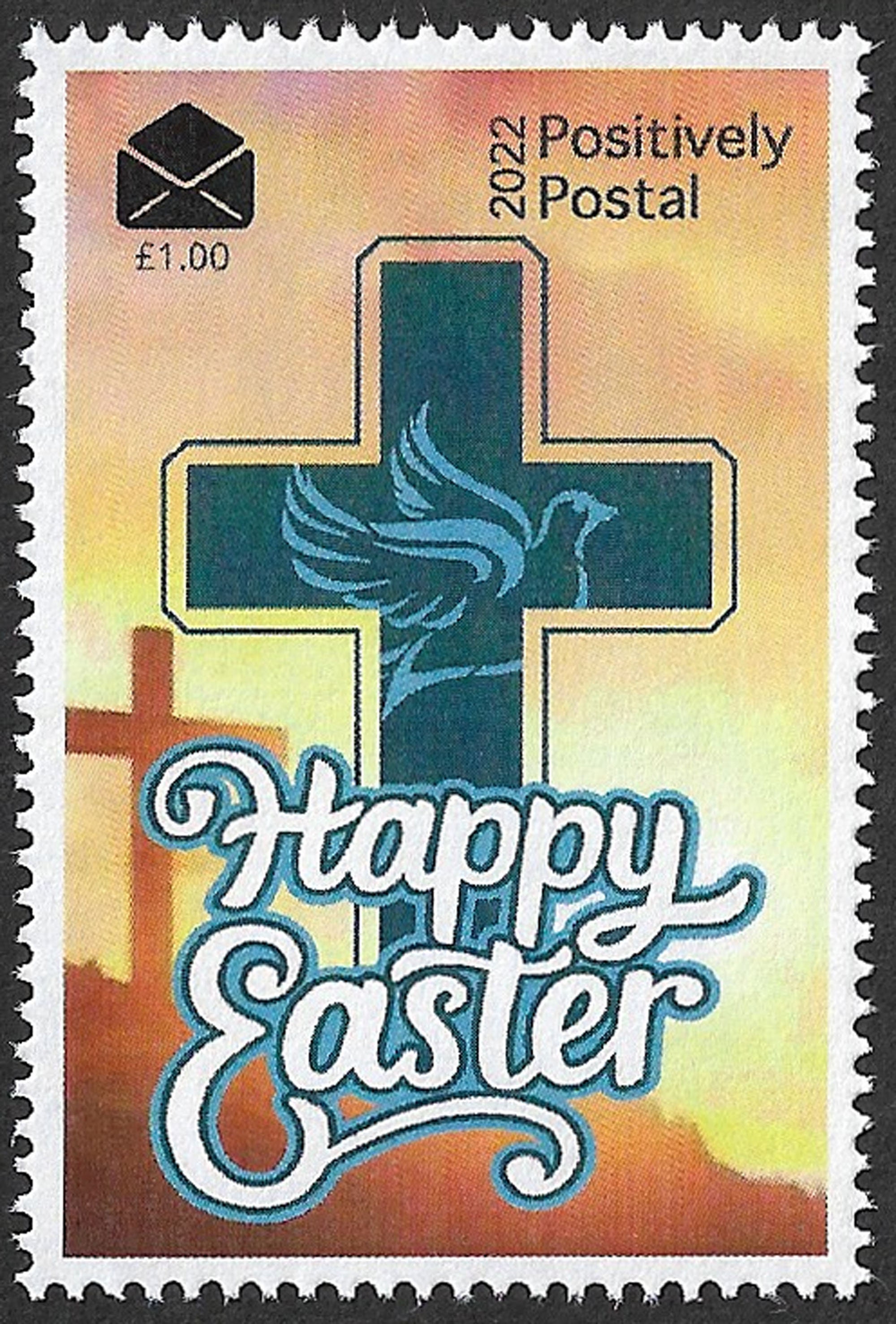 2022 Positively Postal Easter Artistamps X 4 Cinderella Faux Postage - Etsy