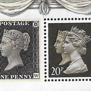 Penny Black 150th Anniversary Unmounted Mint Stamp Miniature Sheet ...