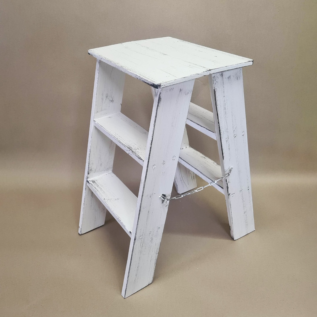 Wooden Ladder 60 Cm. Step Ladder Ladder Photo Props Var-2 Wooden Stairs ...