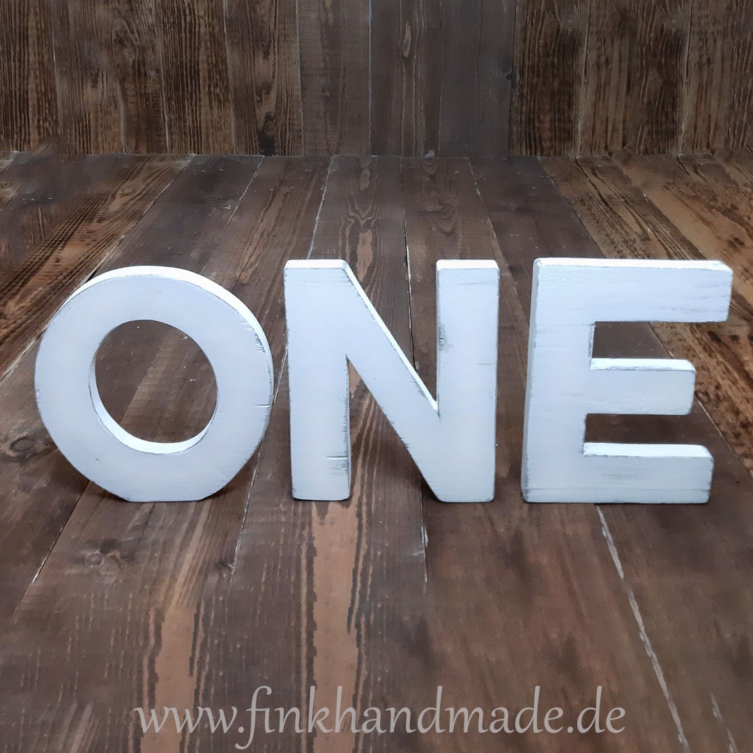 ONE Letras Cartas Primer cumpleaños Fiesta Decoración de cumpleaños ...