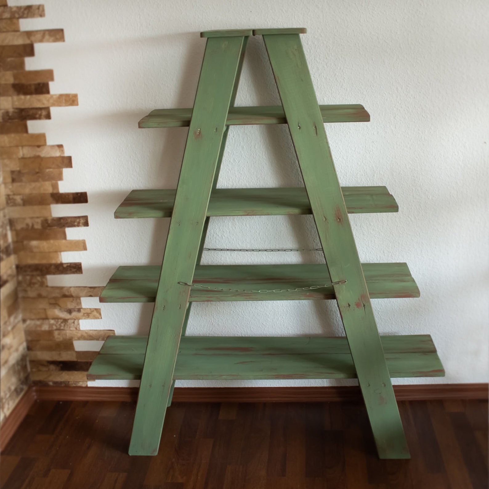 Wooden Ladder Shelf 140 Cm Wooden Ladder Wooden Stairs Ladder Wooden ...